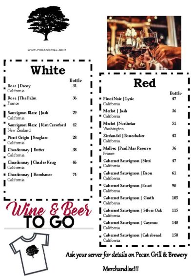 Pecan Grill & Brewery – Unique menu-friendly service and an ambiance ...